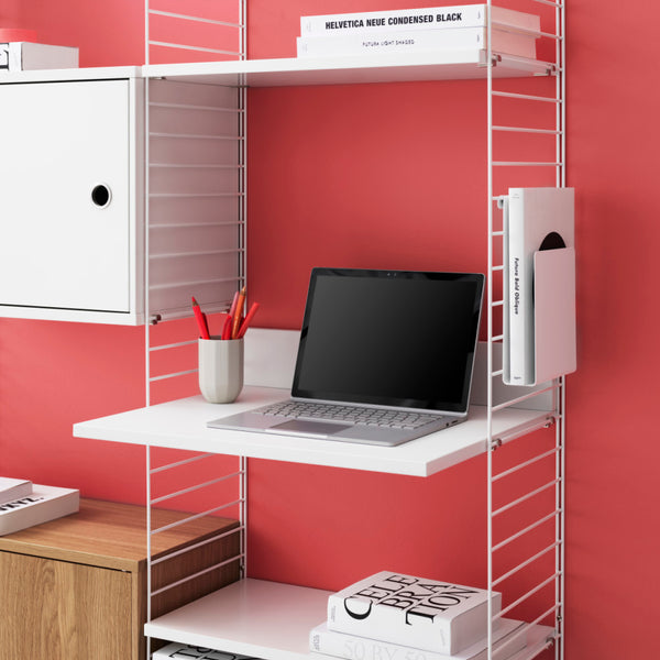 Media Shelf 58/47 White (Pack de 1) – String-cl