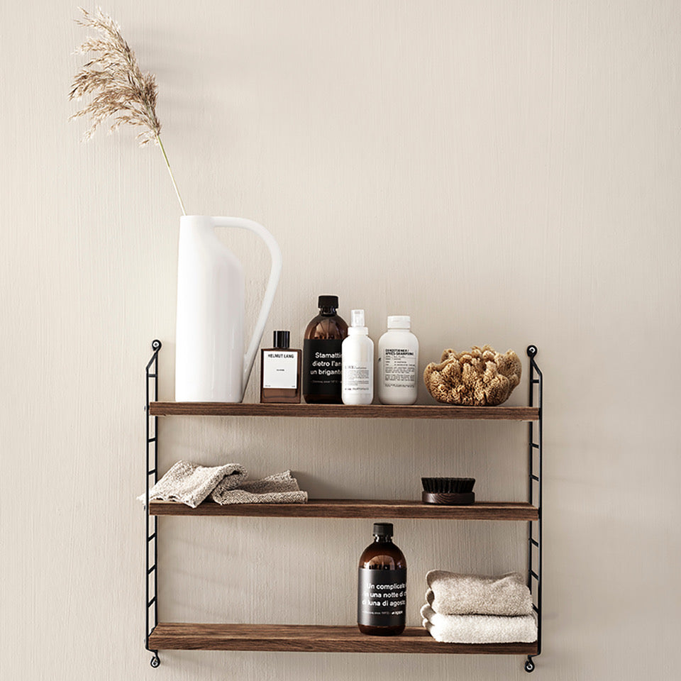 Repisa String® Pocket Walnut/ Black